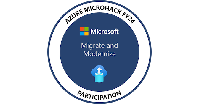 FY24 Migrate and Modernize MicroHack Participation - Credly