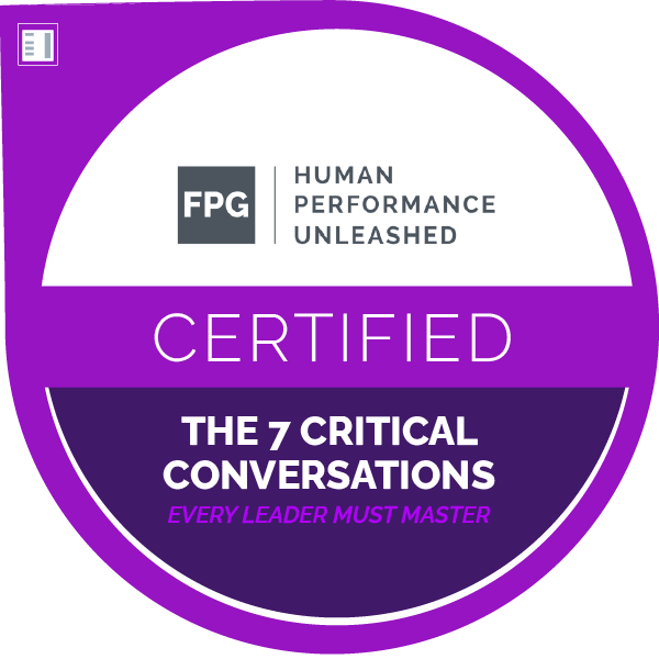 Leadership Sales Coaching -7 Critical Conversations - Credly