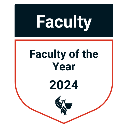 Faculty of the Year, 2024 - Credly