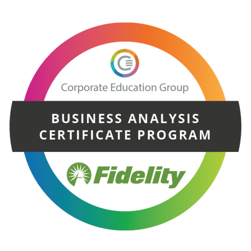 Fidelity Business Analysis Certificate Program - Credly