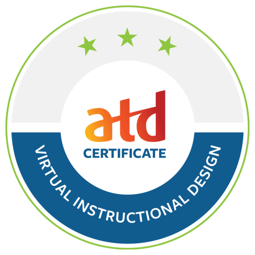 ATD Virtual Instructional Design Certificate - Credly