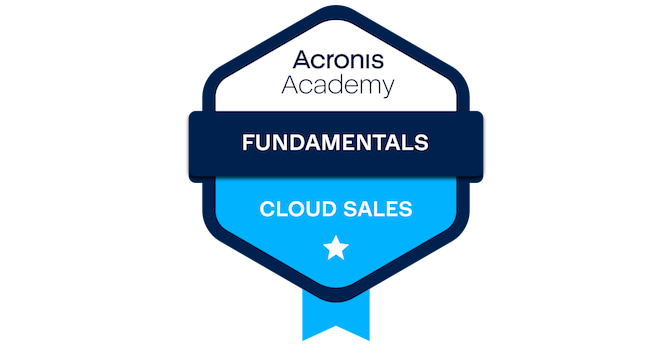 Cloud Sales Fundamentals - Credly