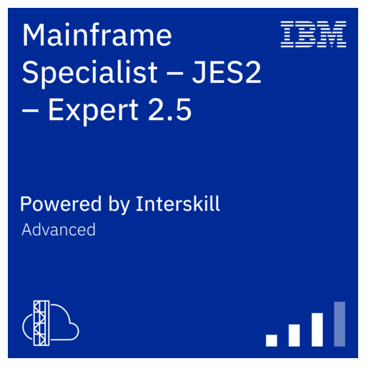 Interskill - Mainframe Specialist – JES2 – Expert 2.5 - Credly