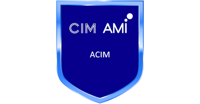 CIM AMI ACIM Member - Credly