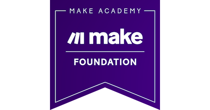 Make Foundation Certificate - Credly