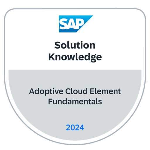 Solution Knowledge 2024 - Adoptive Cloud Element Fundamentals - Credly