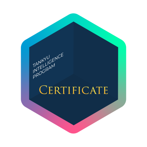 Tankyu Intelligence Program Certificate - Credly