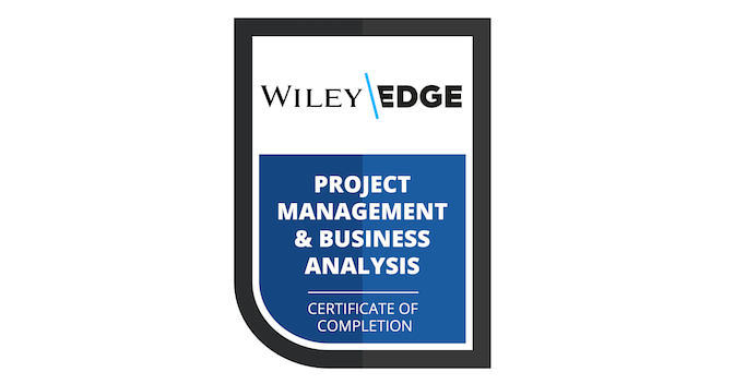 PROJECT MANAGEMENT AND BUSINESS ANALYSIS - Credly