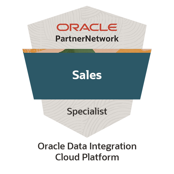 Oracle Data Integration Cloud Platform Sales Specialist - Credly