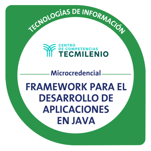 Microcredencial Framework para el desarrollo de aplicaciones en Java - Credly