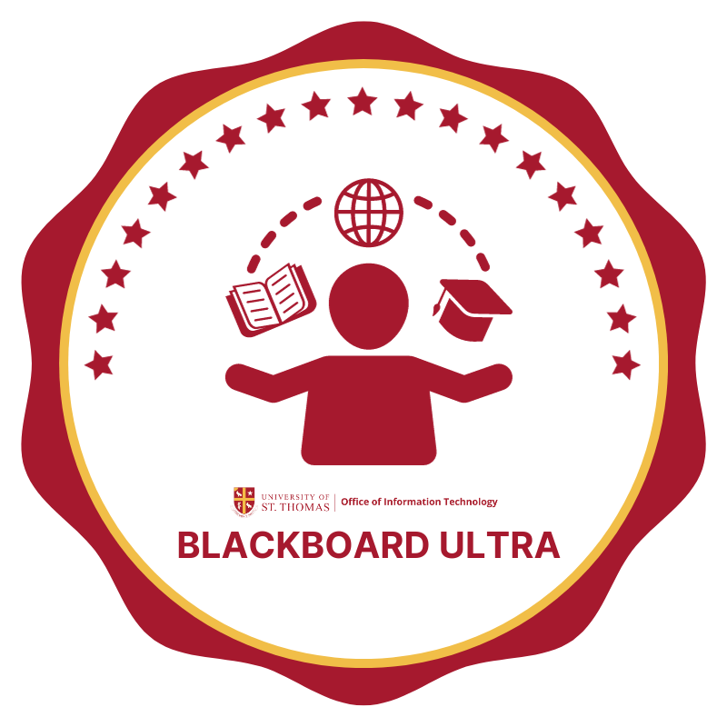 Blackboard Ultra Champion - Credly