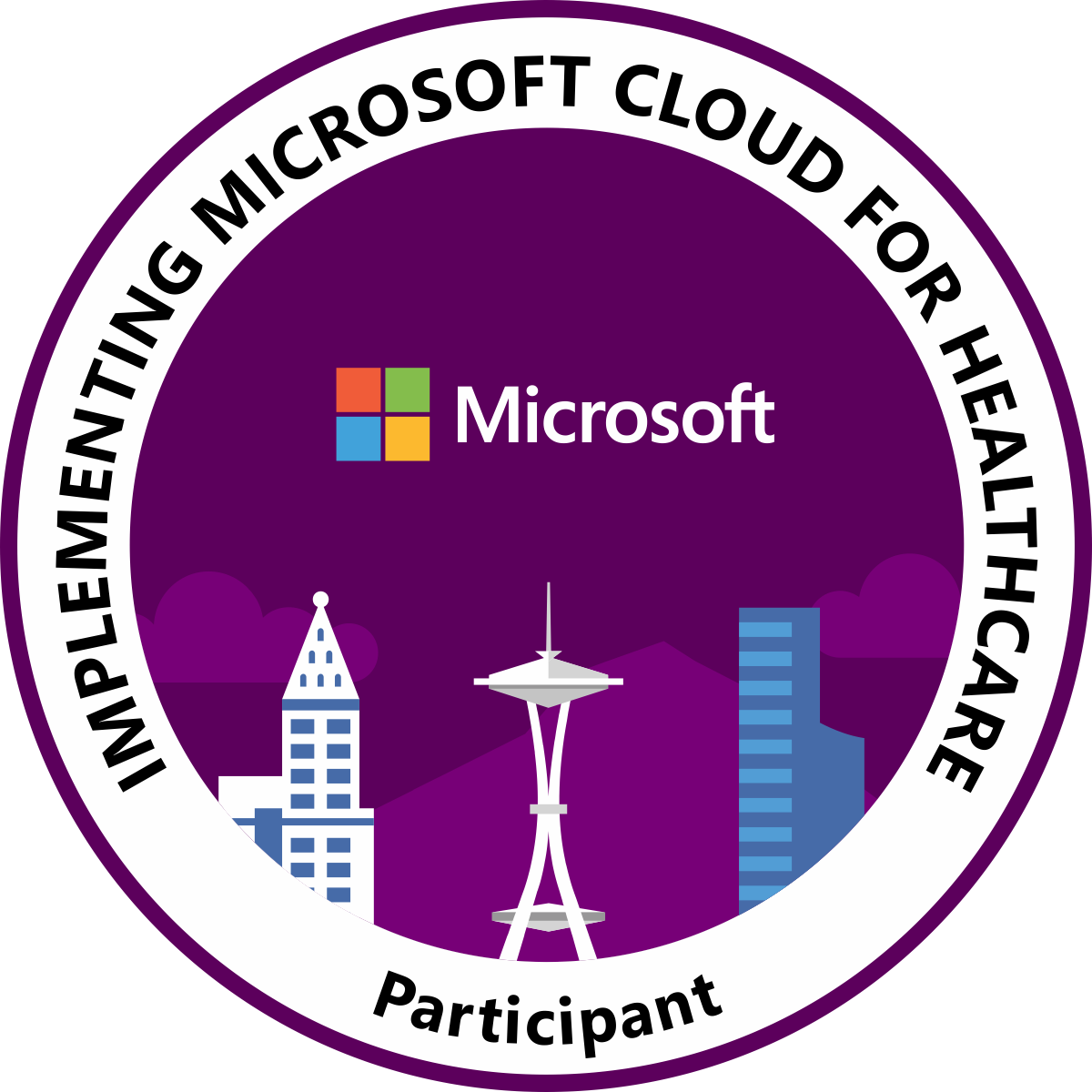 Microsoft Industry Cloud for Healthcare— Participant - Credly