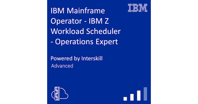 Interskill - IBM Mainframe Operator – IBM Z Workload Scheduler ...