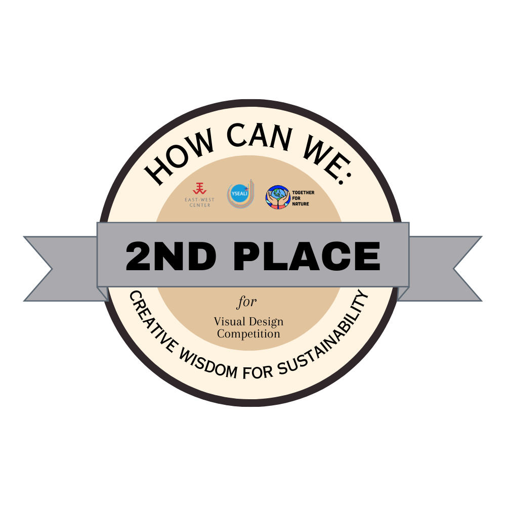 "HOW CAN WE: Creative Wisdom For Sustainability" Visual Design Competition (2ND PLACE WINNER ...