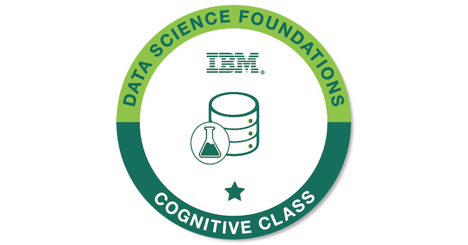 Data Science Foundations - Level 1 - Credly