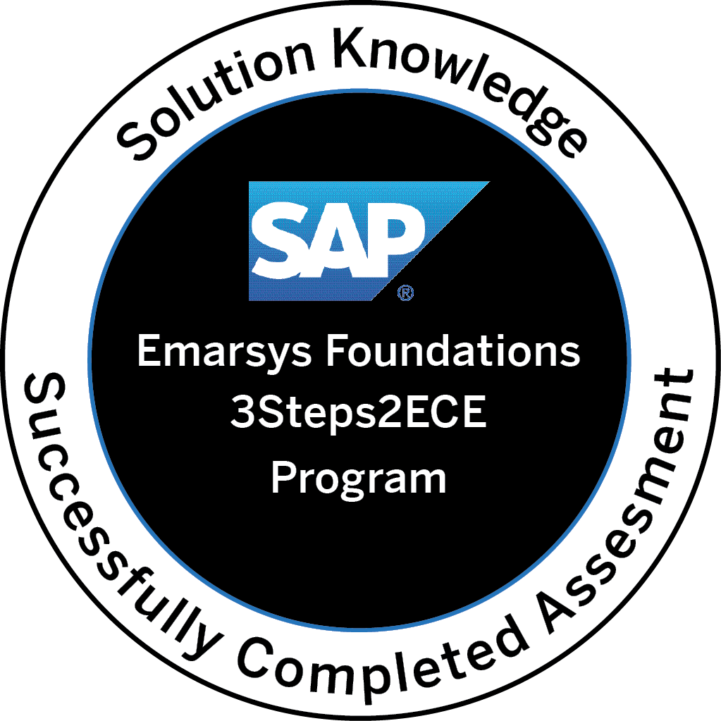 Solution Knowledge - Emarsys Foundations - 3Steps2ECE Program - Credly