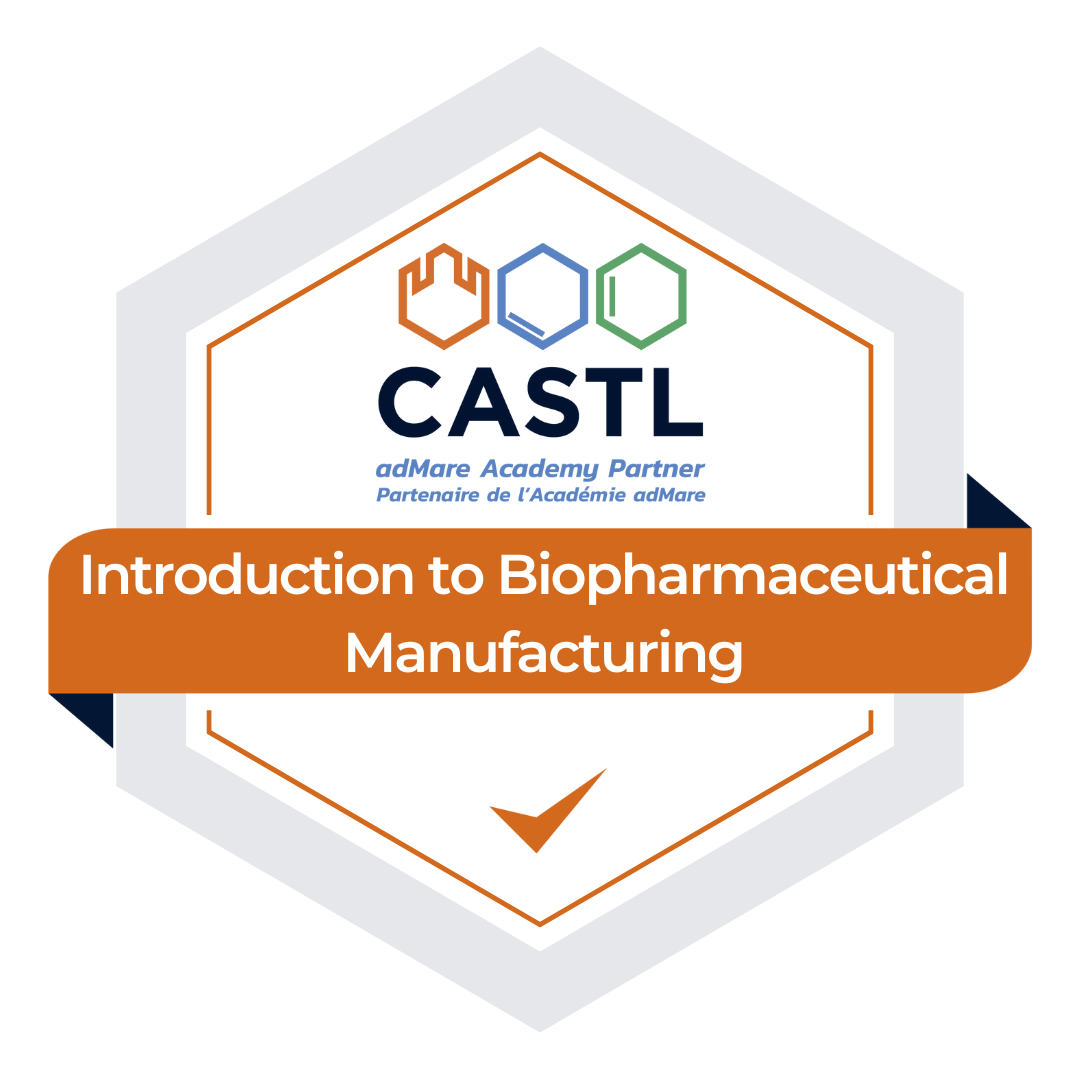 Introduction to Biopharmaceutical Manufacturing - Credly