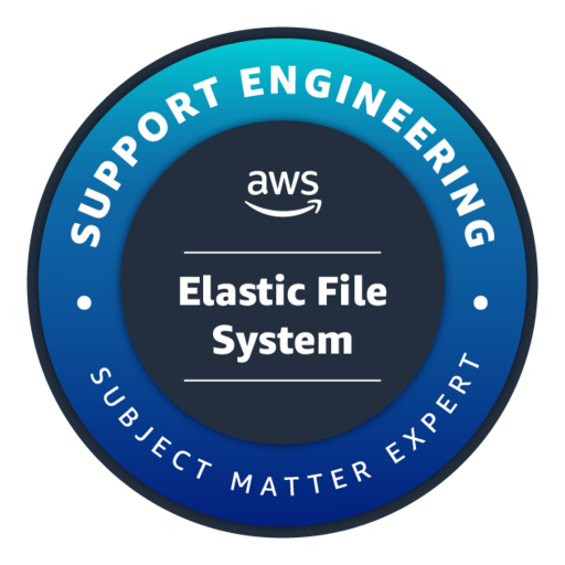 Elastic File System Subject Matter Expert - Credly