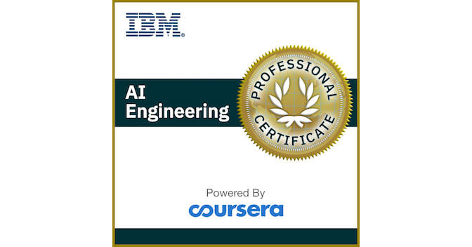 IBM AI Engineering Professional Certificate (V2) - Credly