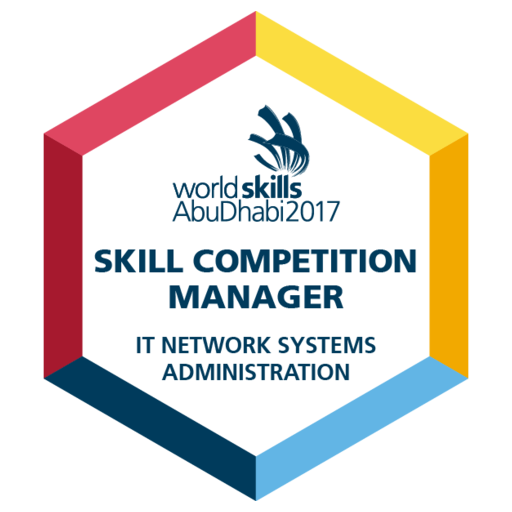 WorldSkills Abu Dhabi 2017 - Skill Competition Manager - IT Network Systems Administration - Credly