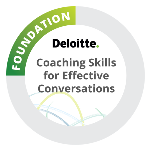Coaching skills for effective conversations - Credly