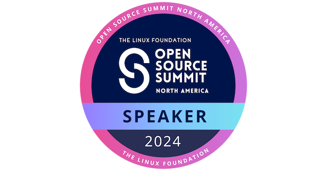 Speaker: Open Source Summit North America 2024 - Credly