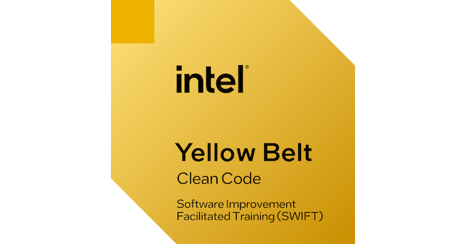 SWIFT (Software Craftsmanship) Yellow Belt - Credly