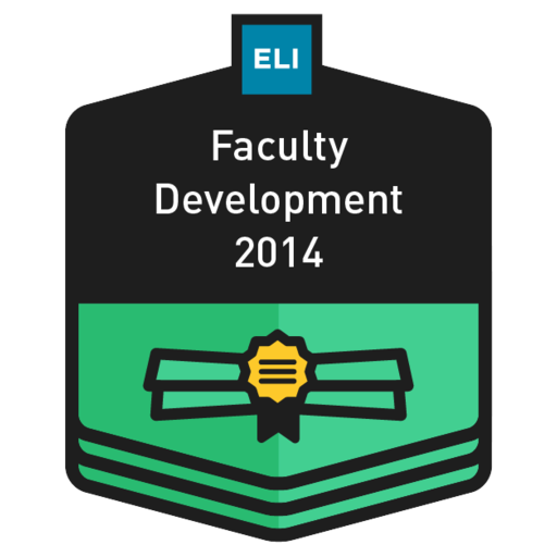 Faculty Development 2014 - Credly