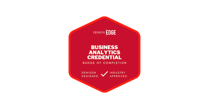 Business Analytics Credential - Credly