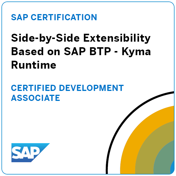 SAP Certified Development Associate - Side-by-Side Extensibility Based ...