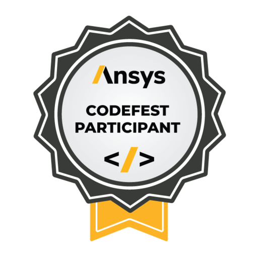 Ansys CodeFest Participant - Credly