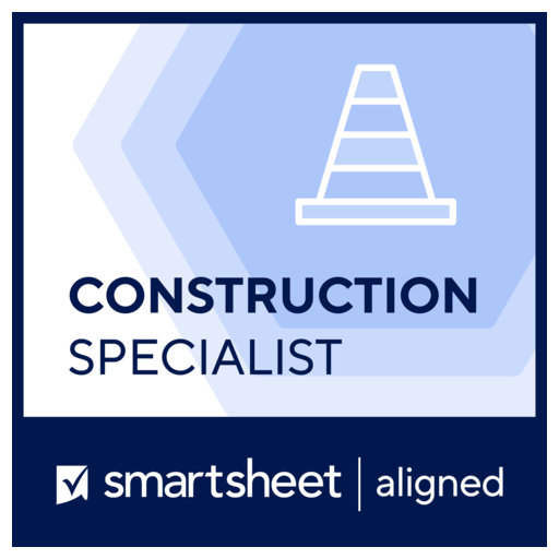Smartsheet Aligned Construction Industry Specialist - Credly