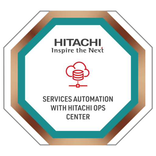 Services Automation with Hitachi Ops Center - Credly