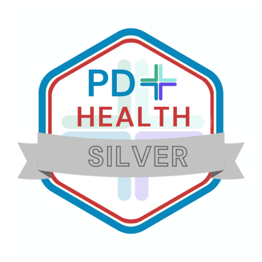 PD+ Health Silver Badge - Credly