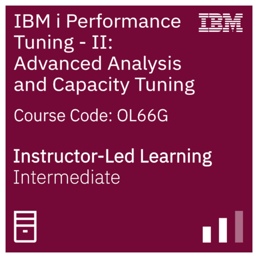 IBM i Performance Tuning - II: Advanced Analysis and Capacity Tuning ...