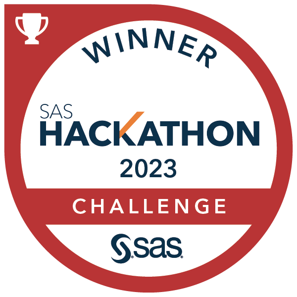 2023 SAS Hackathon Trustworthy AI Winner - Credly