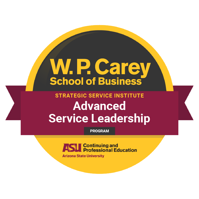 Strategic Service Institute - Advanced Service Leadership - Credly