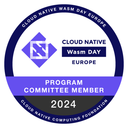 Cloud Native Wasm Day Europe 2024 Program Committee Member Badge - Credly