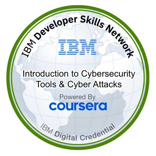 Introduction to Cybersecurity Tools & Cyber Attacks - Credly