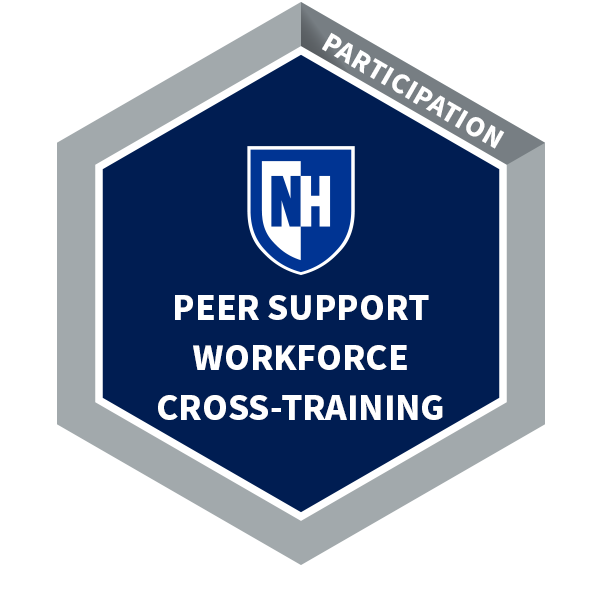 Peer Support Workforce Cross-Training - Credly