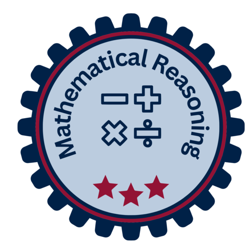 Maths Problem Solving Badge - 3 star - Credly