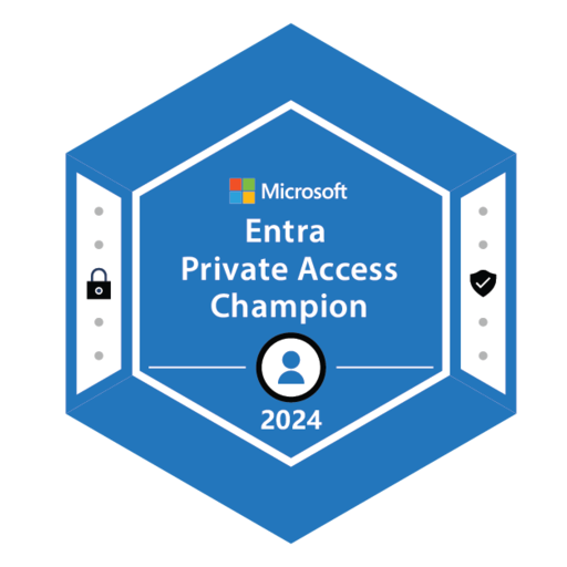 Entra Private Access Champion - 2024 - Credly