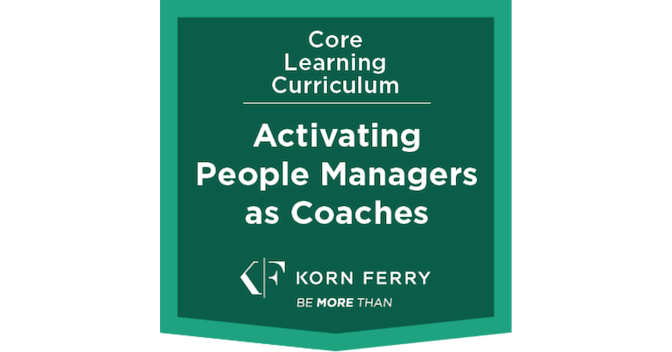 Activating People Managers as Coaches - Credly