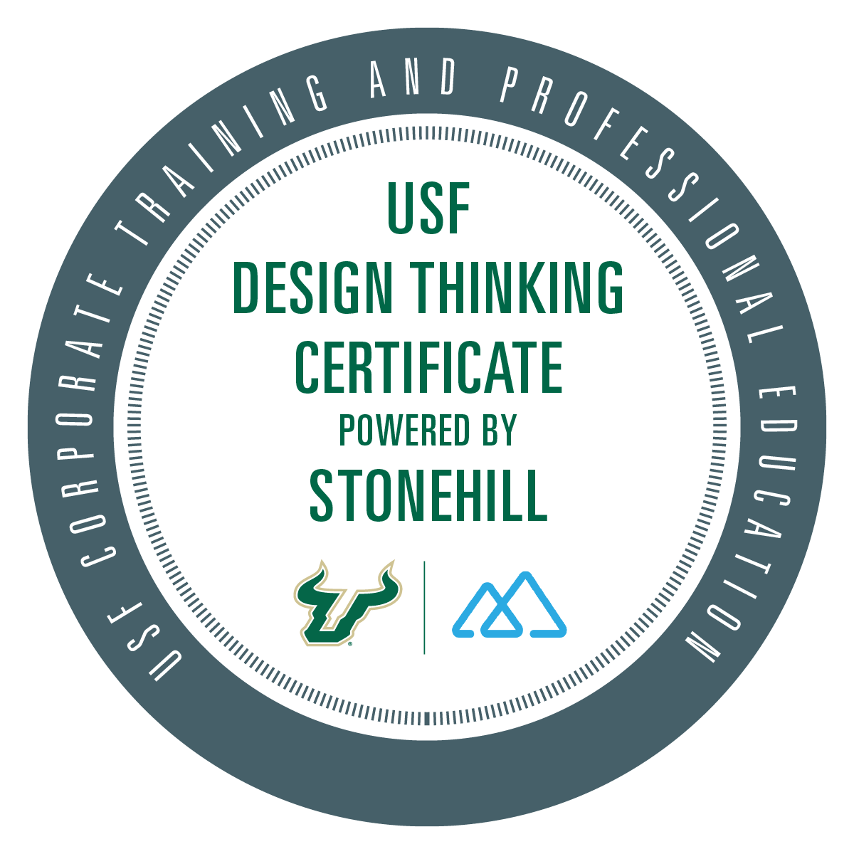 USF Design Thinking Certificate, powered by Stonehill - Credly