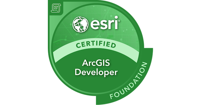 ArcGIS Developer Foundation 2201 - Credly
