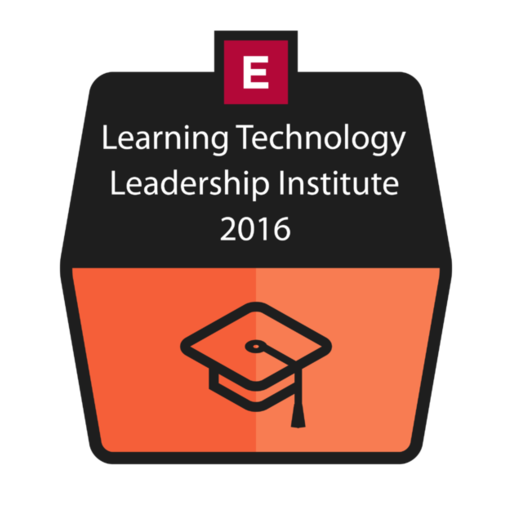 Learning Technology Leadership Institute 2016 - Credly