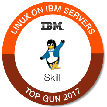 2017 Linux on IBM Servers Top Gun - Credly