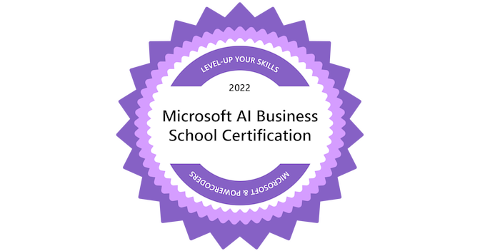 AI Business Bootcamp certification - Credly