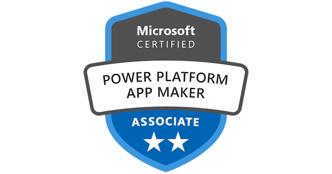 Microsoft Certified: Power Platform App Maker Associate - Credly