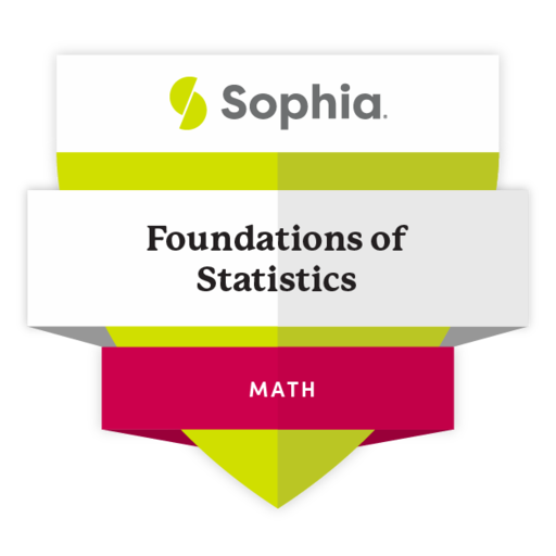 Foundations of Statistics (STAT0050 - 2021) - Credly